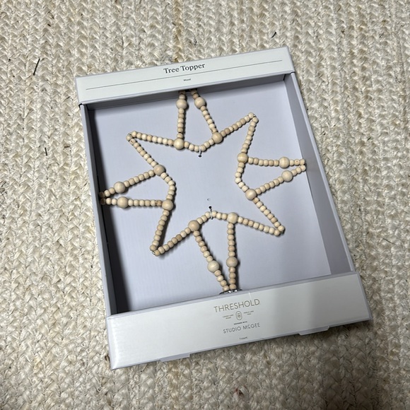 Threshold | Holiday | New Threshold Studio Mcgee Wood Bead Christmas ...
